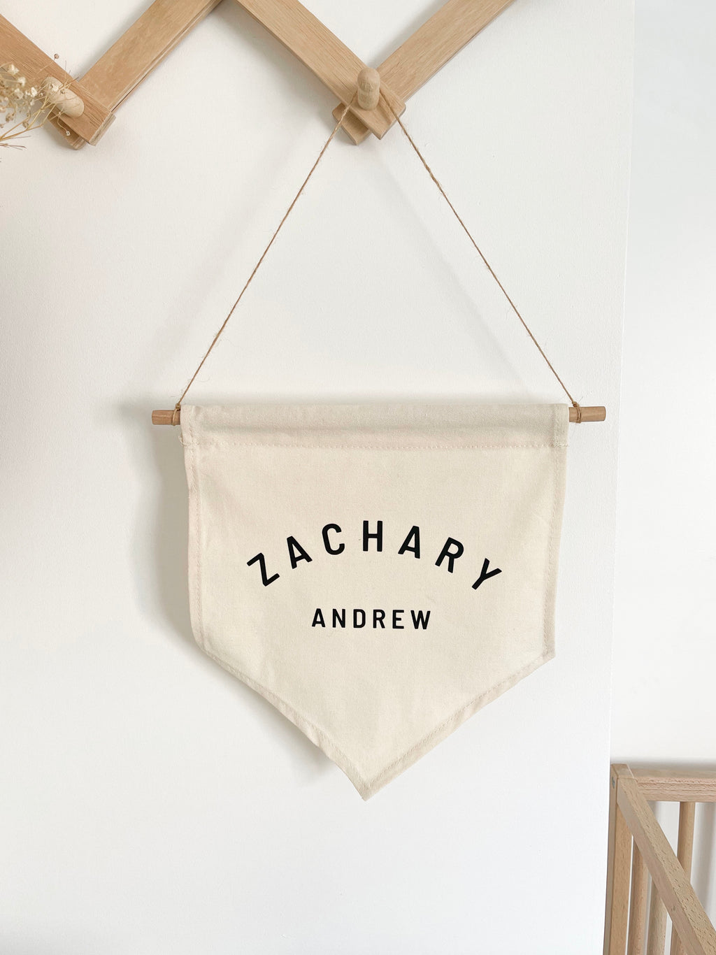Personalised Name Flag – Pine + Pear co.